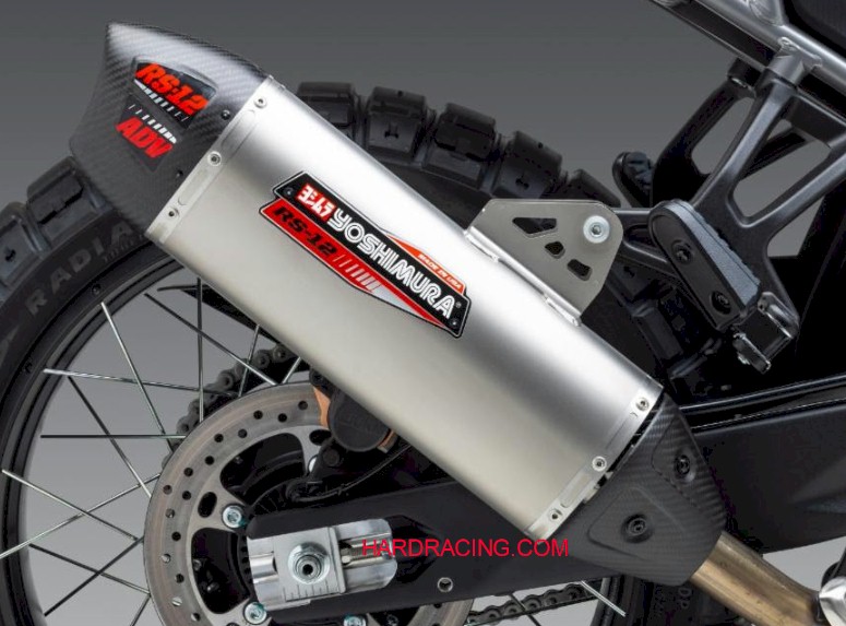 19460BS520 Yoshimura RS-12 Street Series Stainless Can with Carbon ...